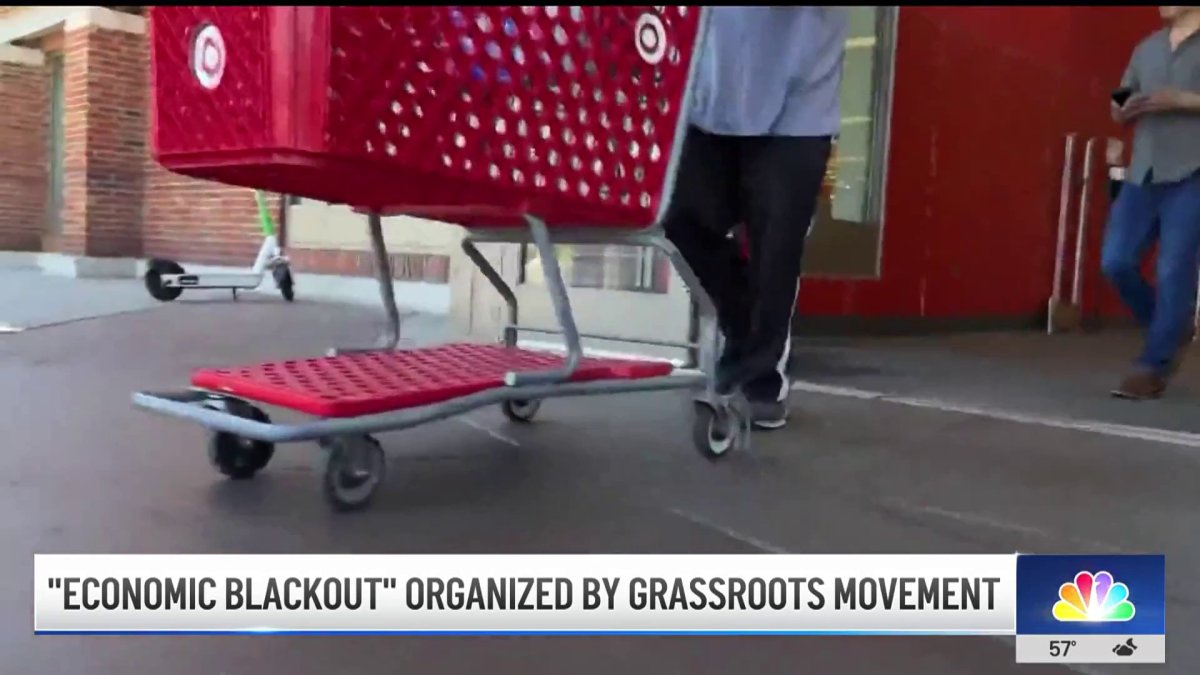 ‘Economic Blackout’ organized by grassroots movement – NBC Los Angeles