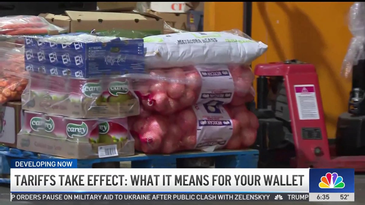 Tariffs take effect: What it means for your wallet – NBC Los Angeles