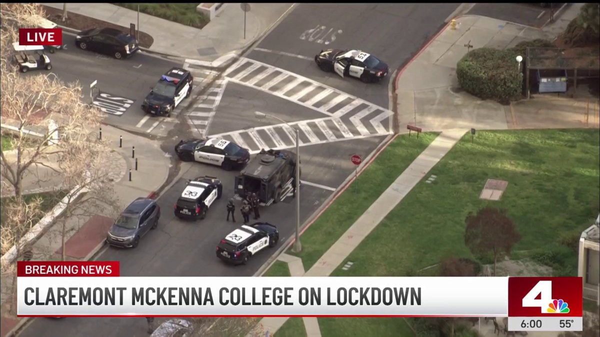 Claremont McKenna College on lockdown after report of potential shooter ...