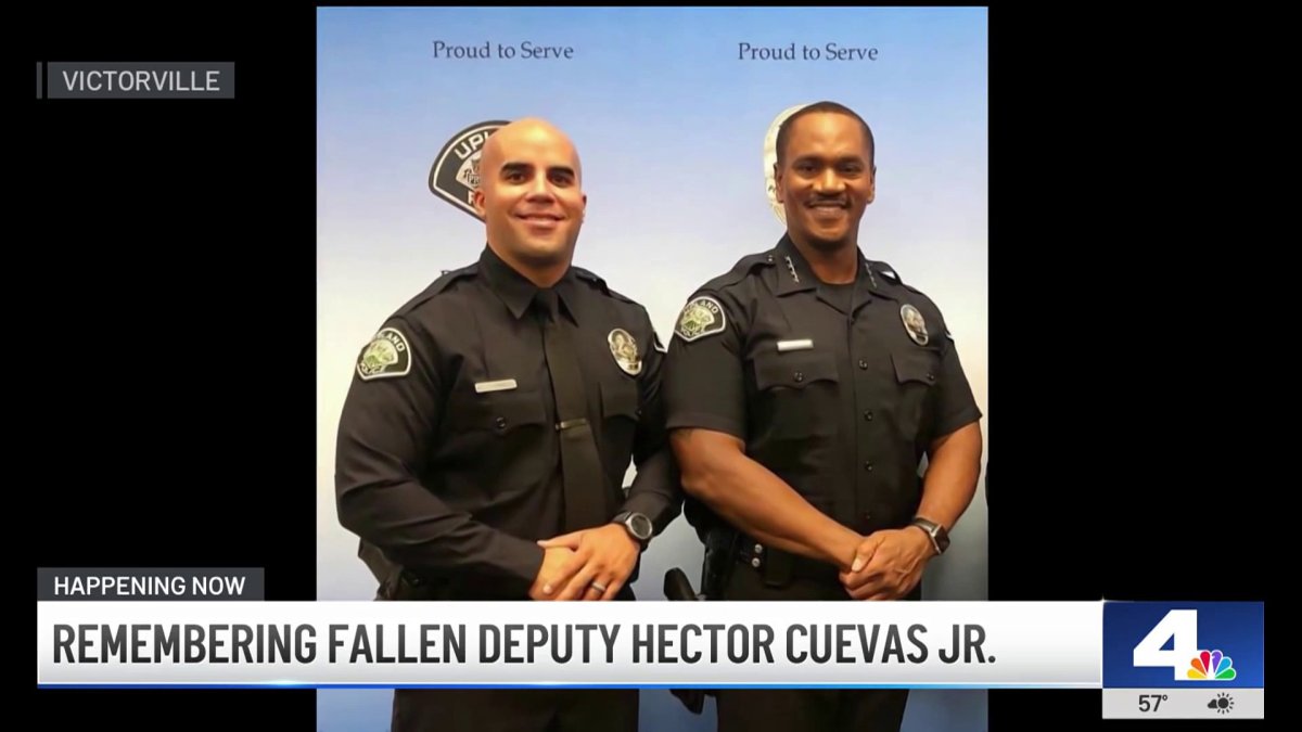 Remembering fallen deputy Hector Cuevas Jr. – NBC Los Angeles