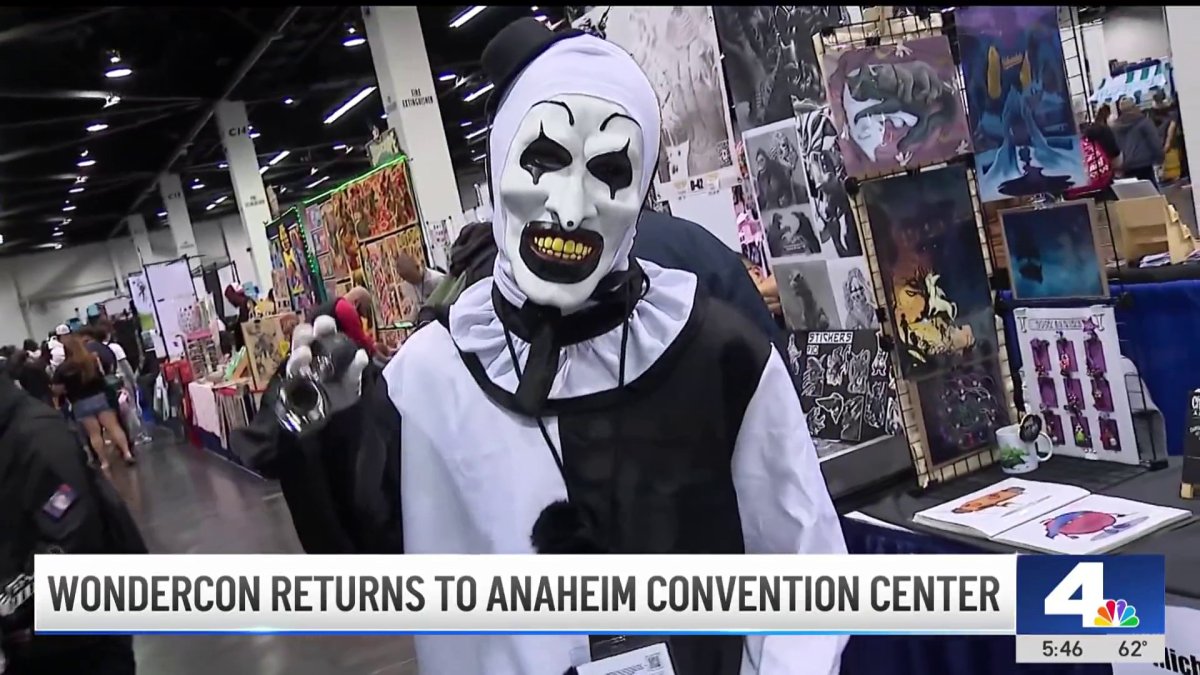 Annual Wondercon Returns To Anaheim Convention Center Nbc Los Angeles