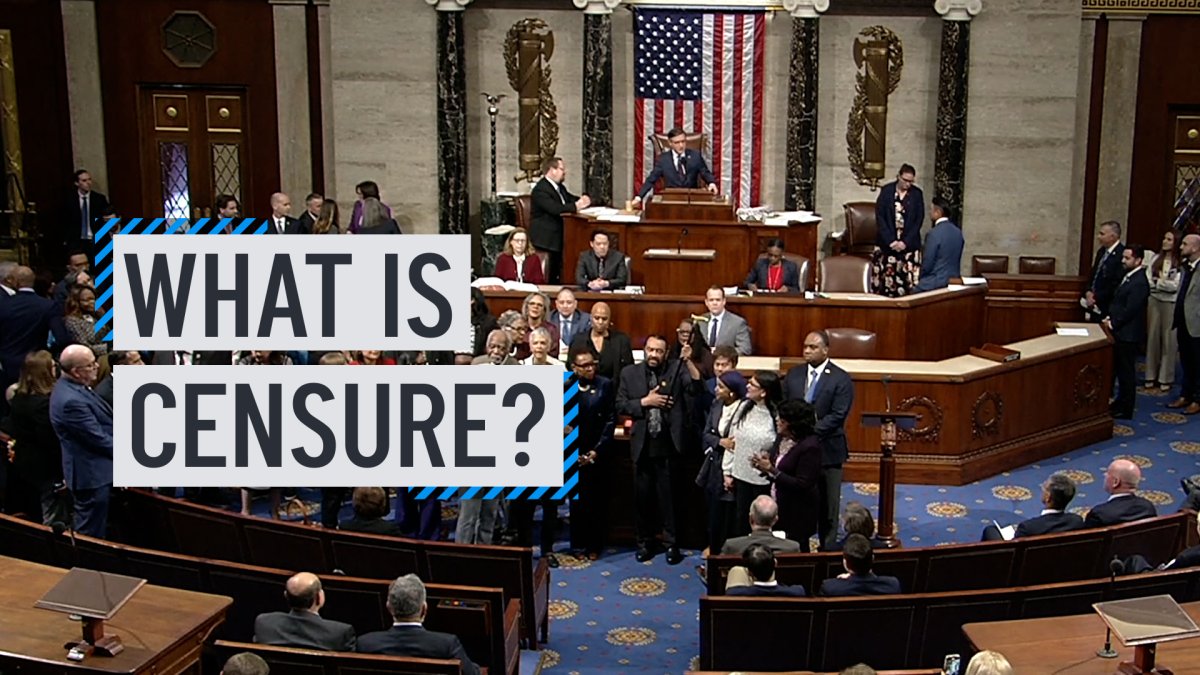 What is a censure vote in Congress? – NBC Los Angeles