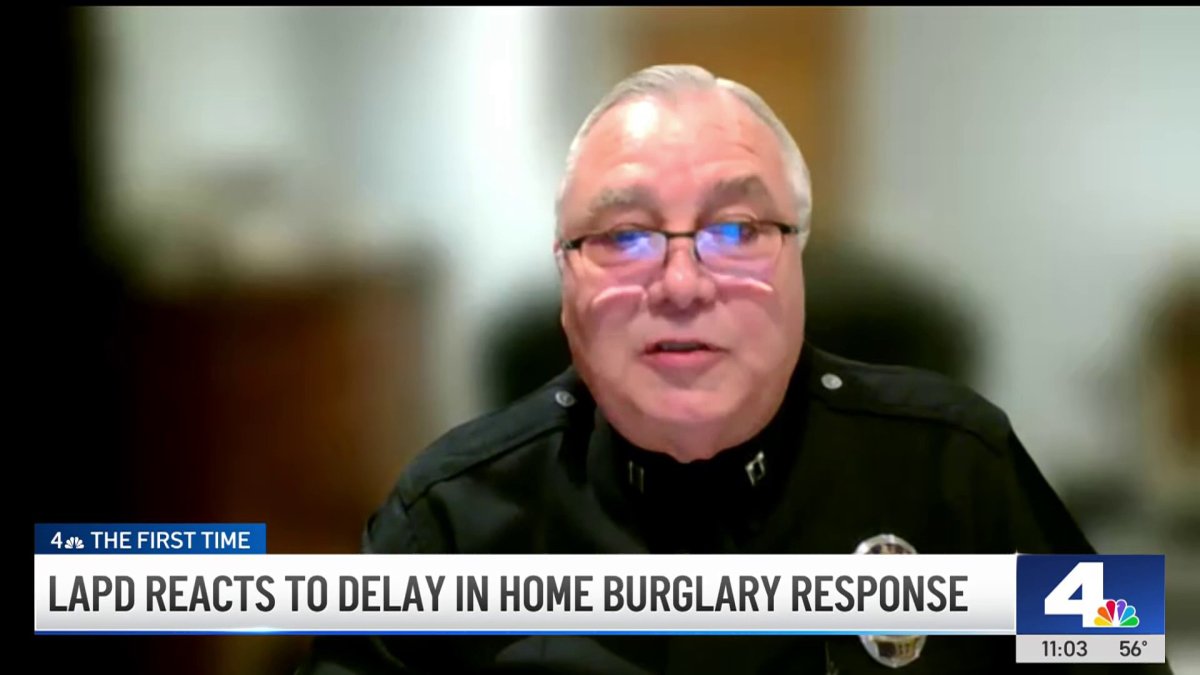 LAPD captain explains reason behind delay in home burglary response ...