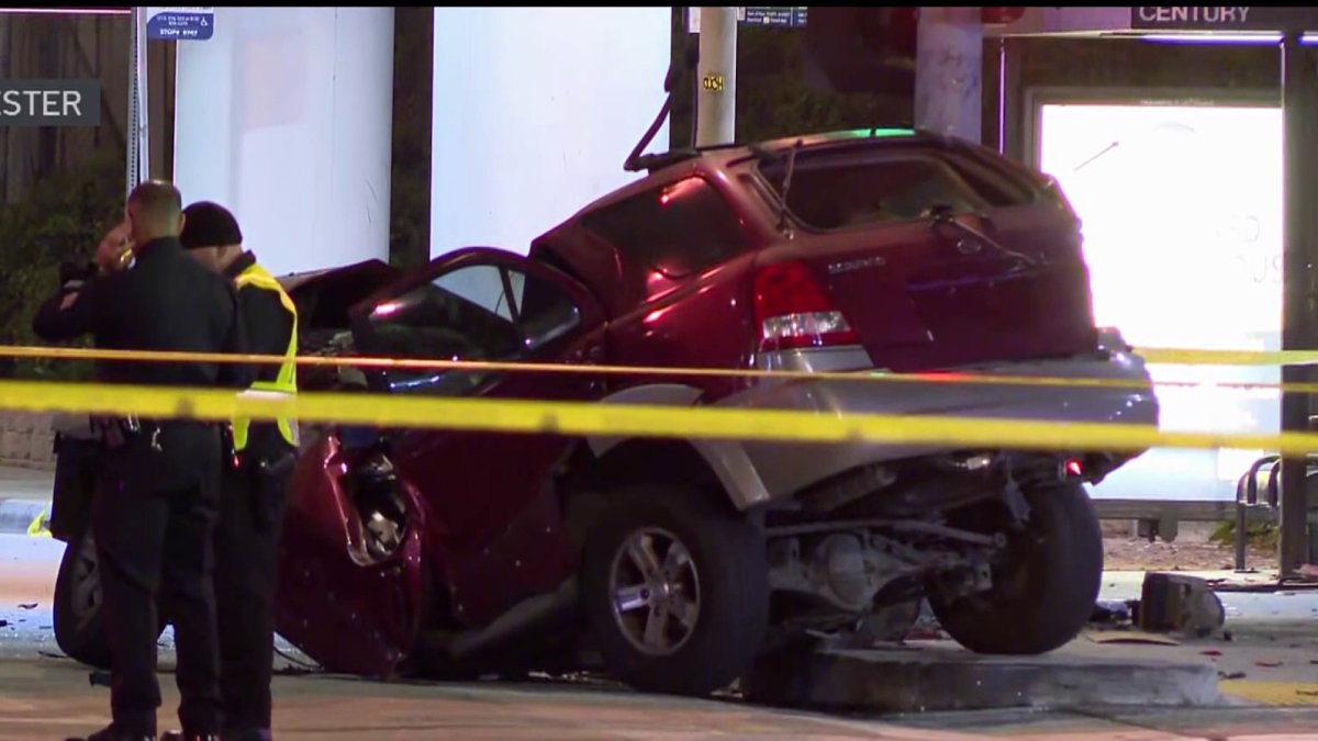 Pursuit ends in deadly crash near LAX – NBC Los Angeles