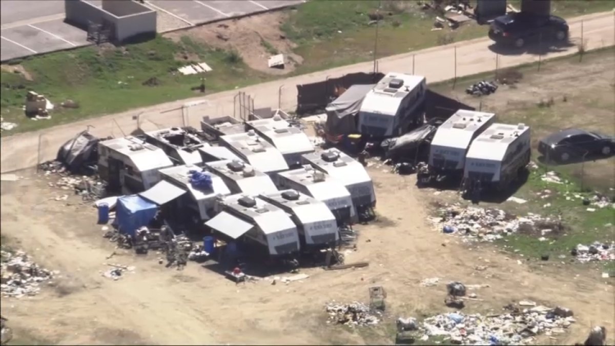 Homeless living in city of Industry RVs say they were paying rent – NBC ...