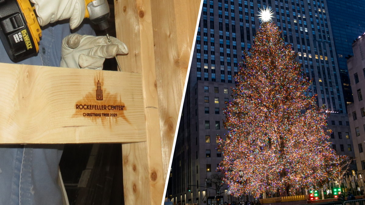 Rockefeller Center Christmas tree used to build homes – NBC Los Angeles