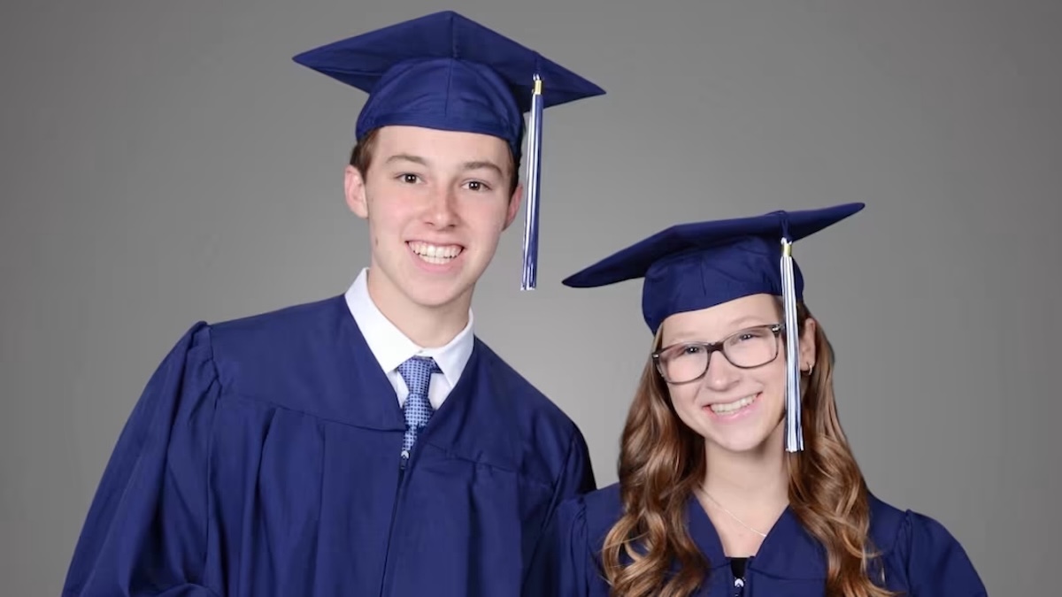 Long Island high school has 15 sets of twins graduating – NBC Los Angeles