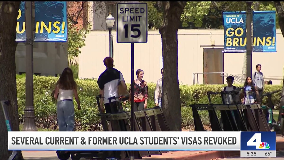 A dozen UCLA current, former students’ visas revoked – NBC Los Angeles