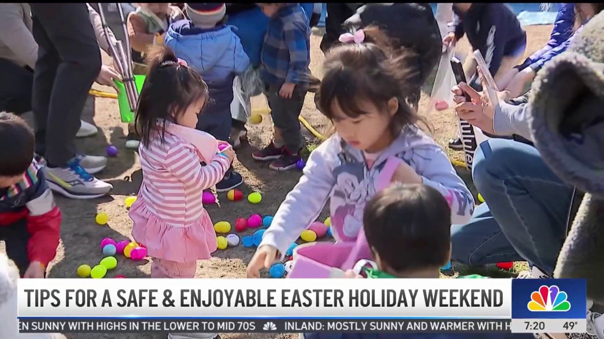 How to hop into safety for Easter weekend – NBC Los Angeles