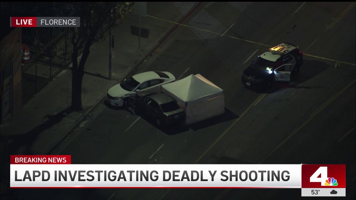 LAPD investigating deadly shooting in Florence – NBC Los Angeles