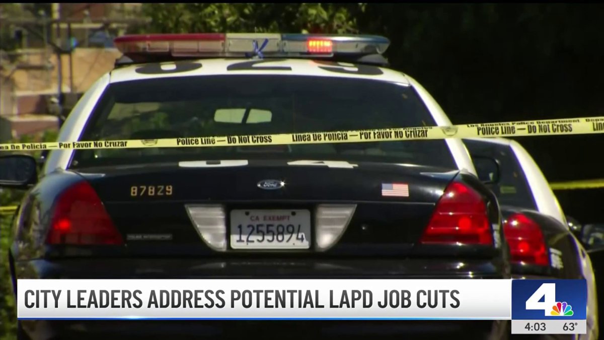 LA’s budget shortfall may cut hundreds of jobs within LAPD – NBC Los ...