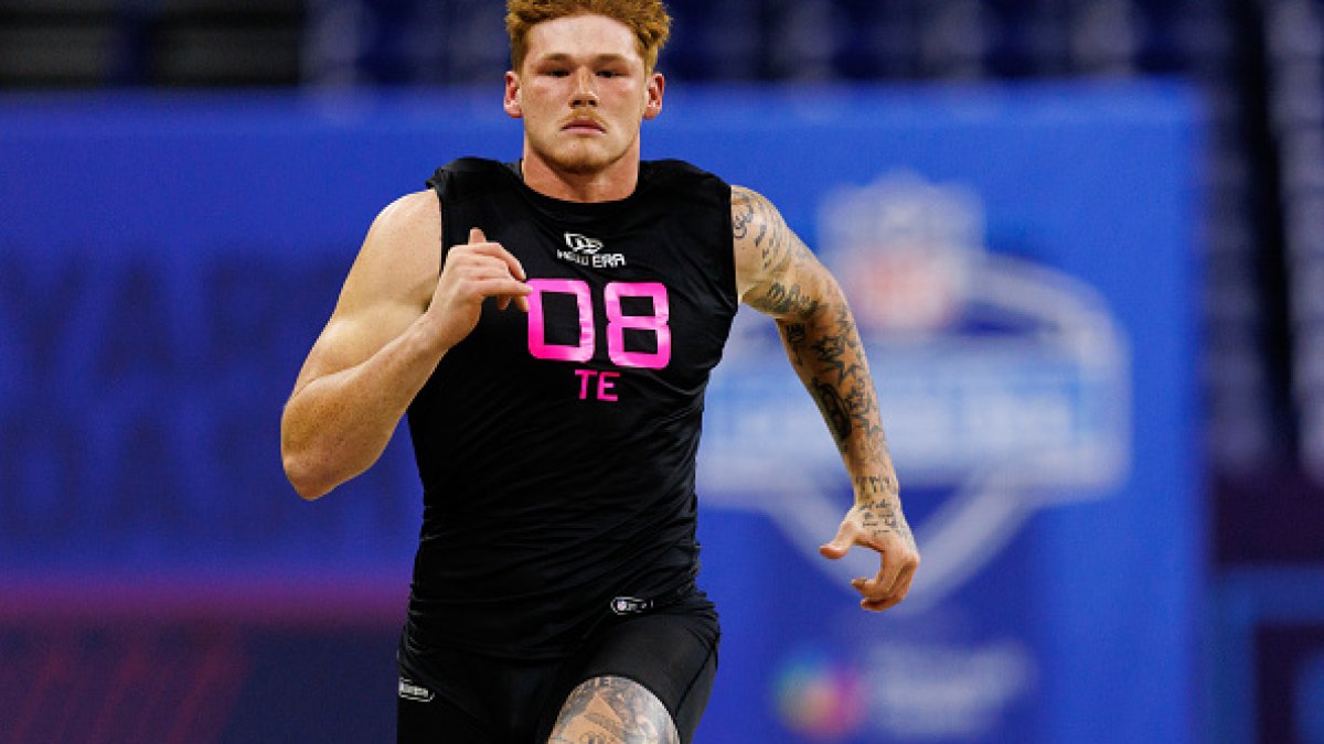 NFL Draft 2025: Rams take Oregon tight end Terrance Ferguson in second ...