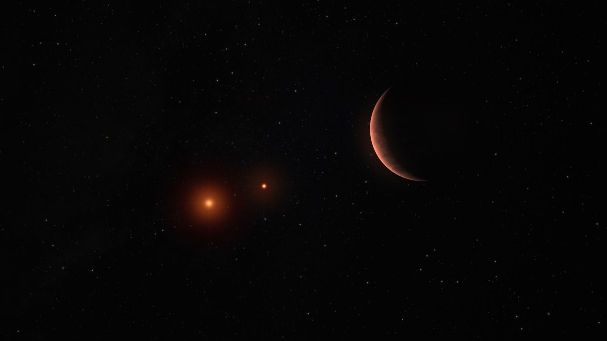 Planet outside the solar system may orbit two failed stars, scientists ...