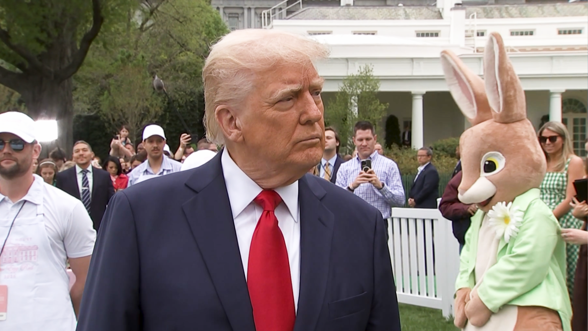 White House confronts latest Signal scandal during annual Easter egg ...