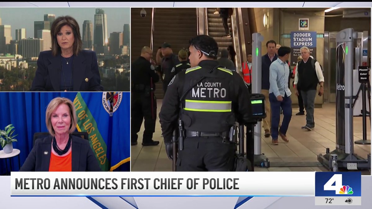 How will LA Metro become safer with new police chief before LA28? – NBC ...