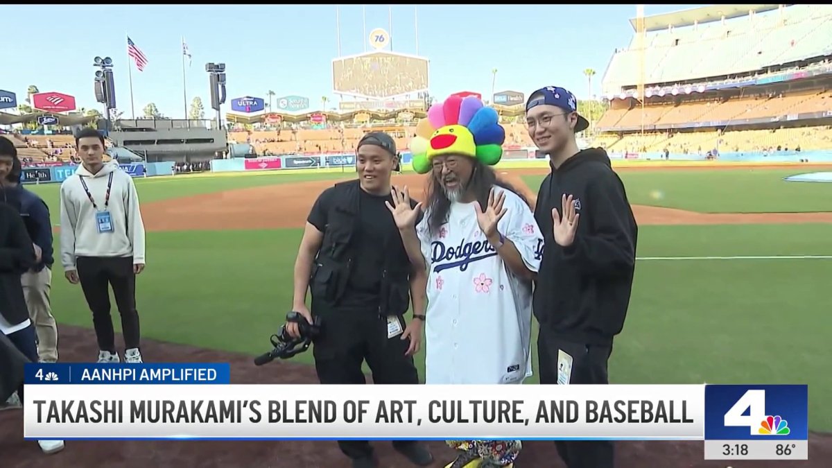Takashi Murakami’s Dodger collection celebrates Japanese culture – NBC ...