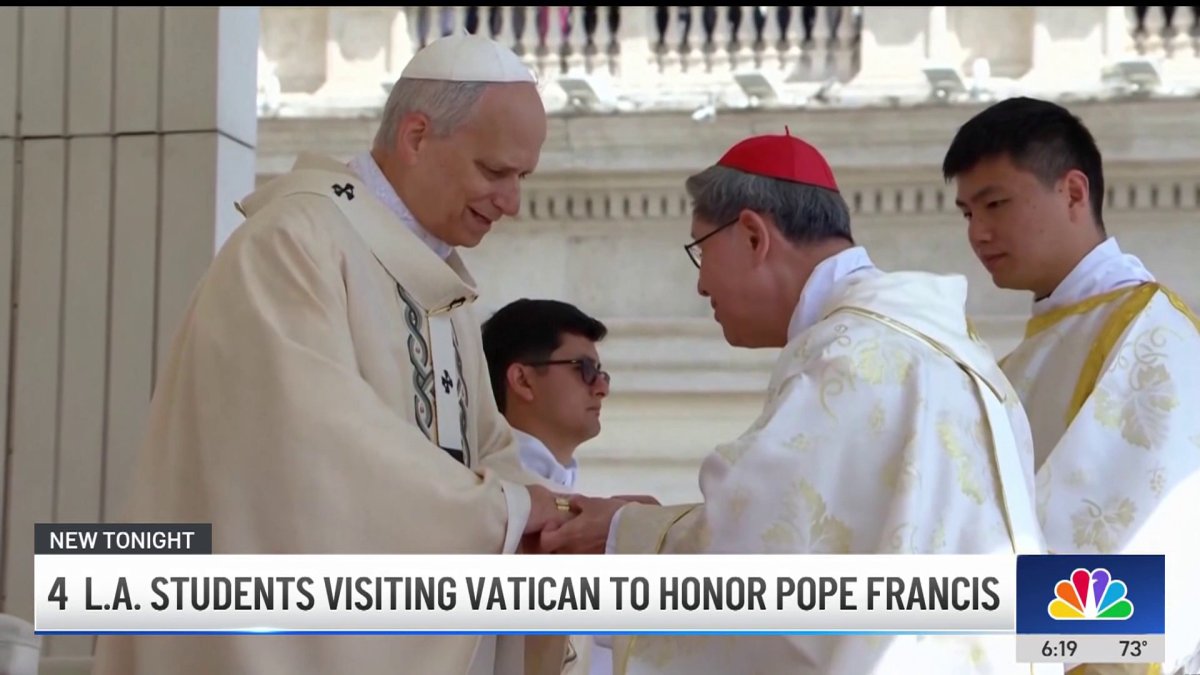 LA Catholic teenagers head to Vatican in hopes of meeting Pope Leo ...