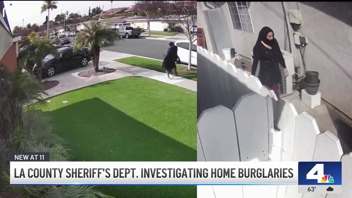 LASD warns of organized crime committed by female burglars – NBC Los ...