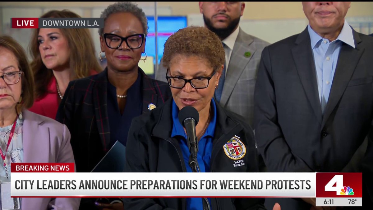 Downtown LA curfew could end shortly after ICE raids stop, mayor says ...