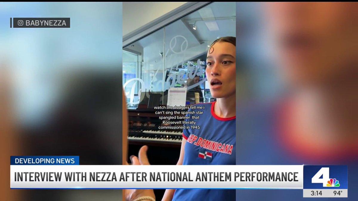 Singer Nezza slams LA Dodgers for staying mum over ICE raids – NBC Los ...