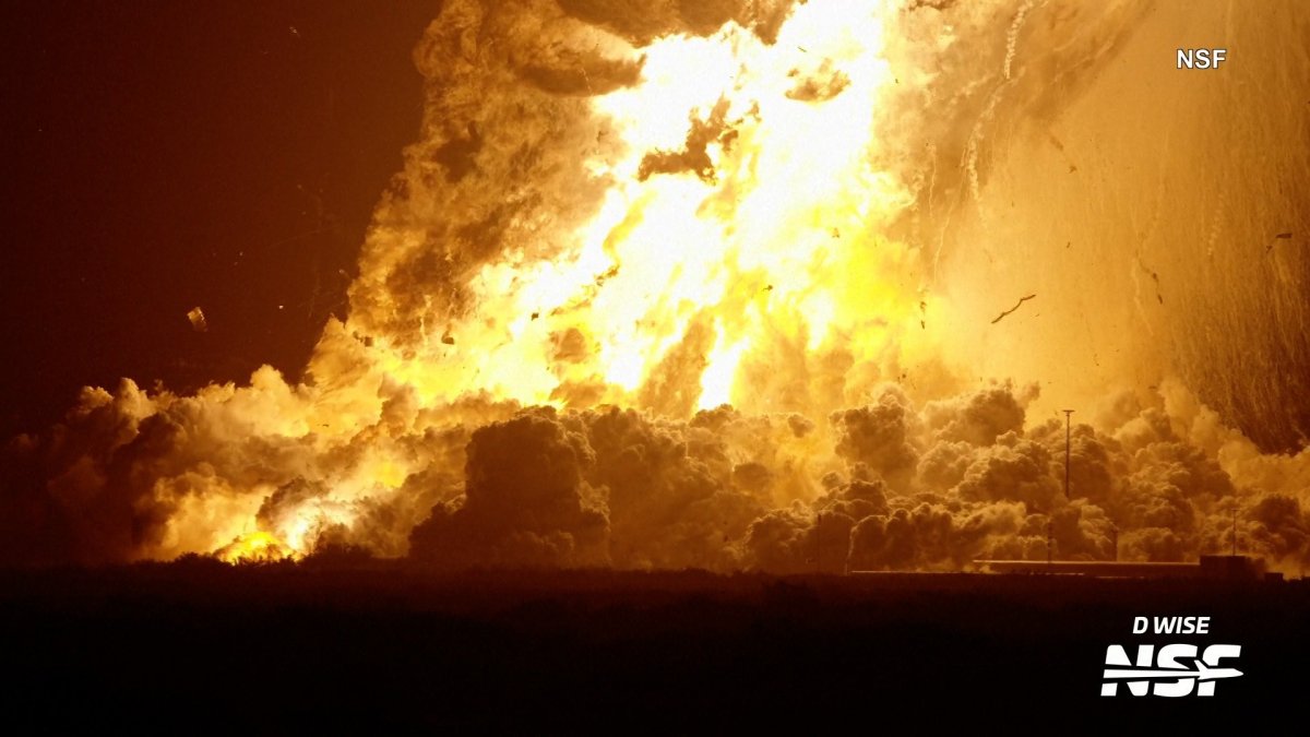 SpaceX rocket explosion in Texas – NBC Los Angeles