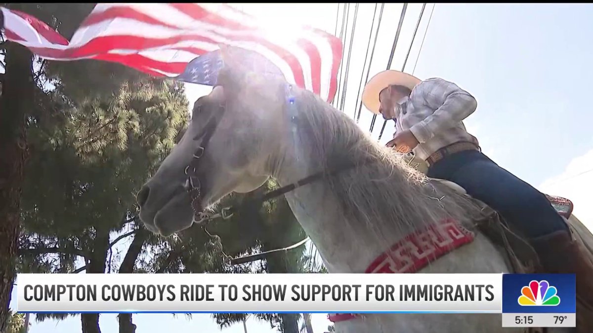 Connecting Compton rides in support of LA’s immigrant community – NBC ...
