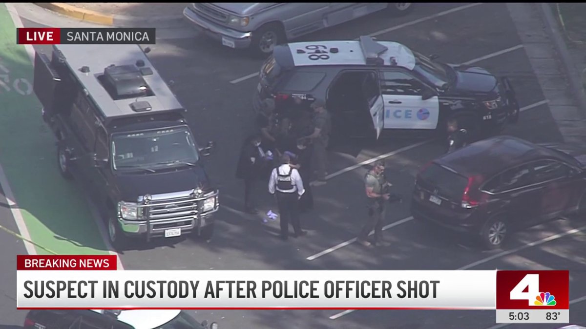 Police arrest man suspected of shooting officer near Third Street ...