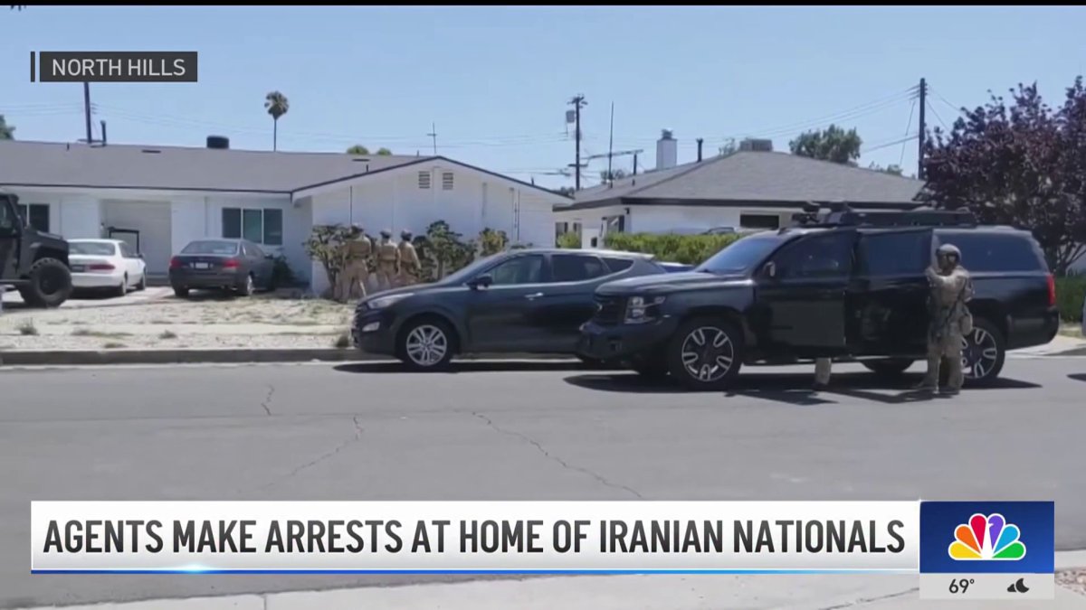 Federal agents raid home of Iranian nationals in North Hills – NBC Los ...