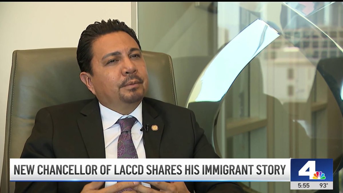 LACCD’s new chancellor shares his story of immigration – NBC Los Angeles