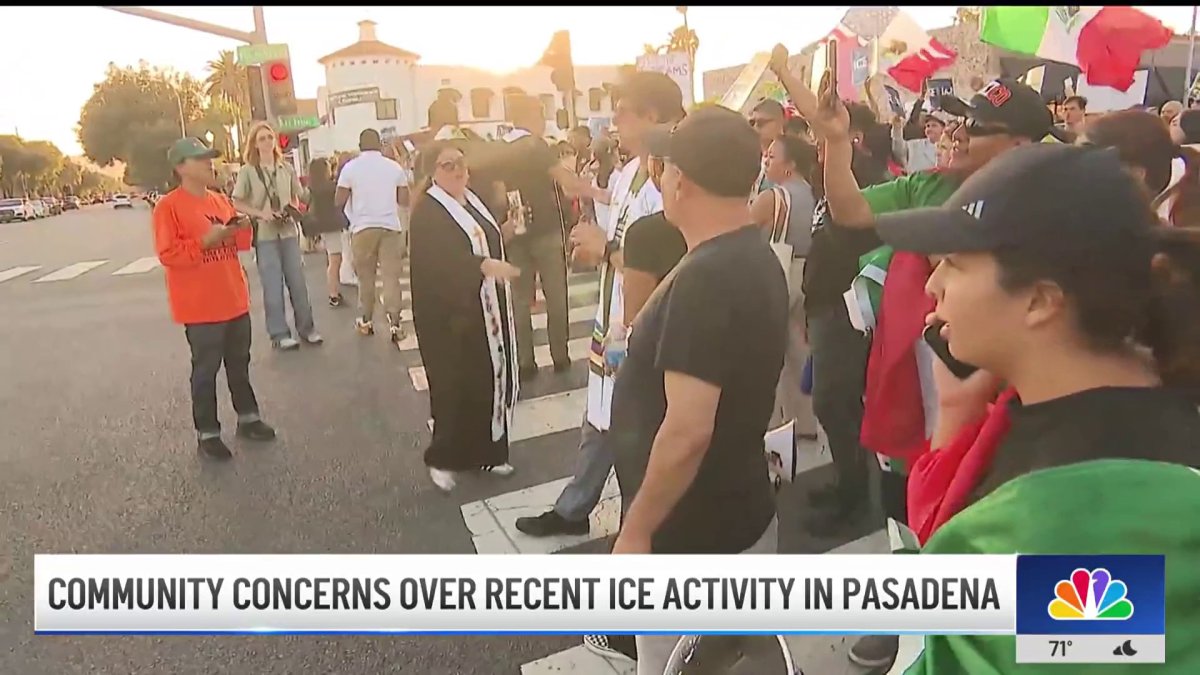 Community concerned over recent ICE activity in Pasadena – NBC Los Angeles