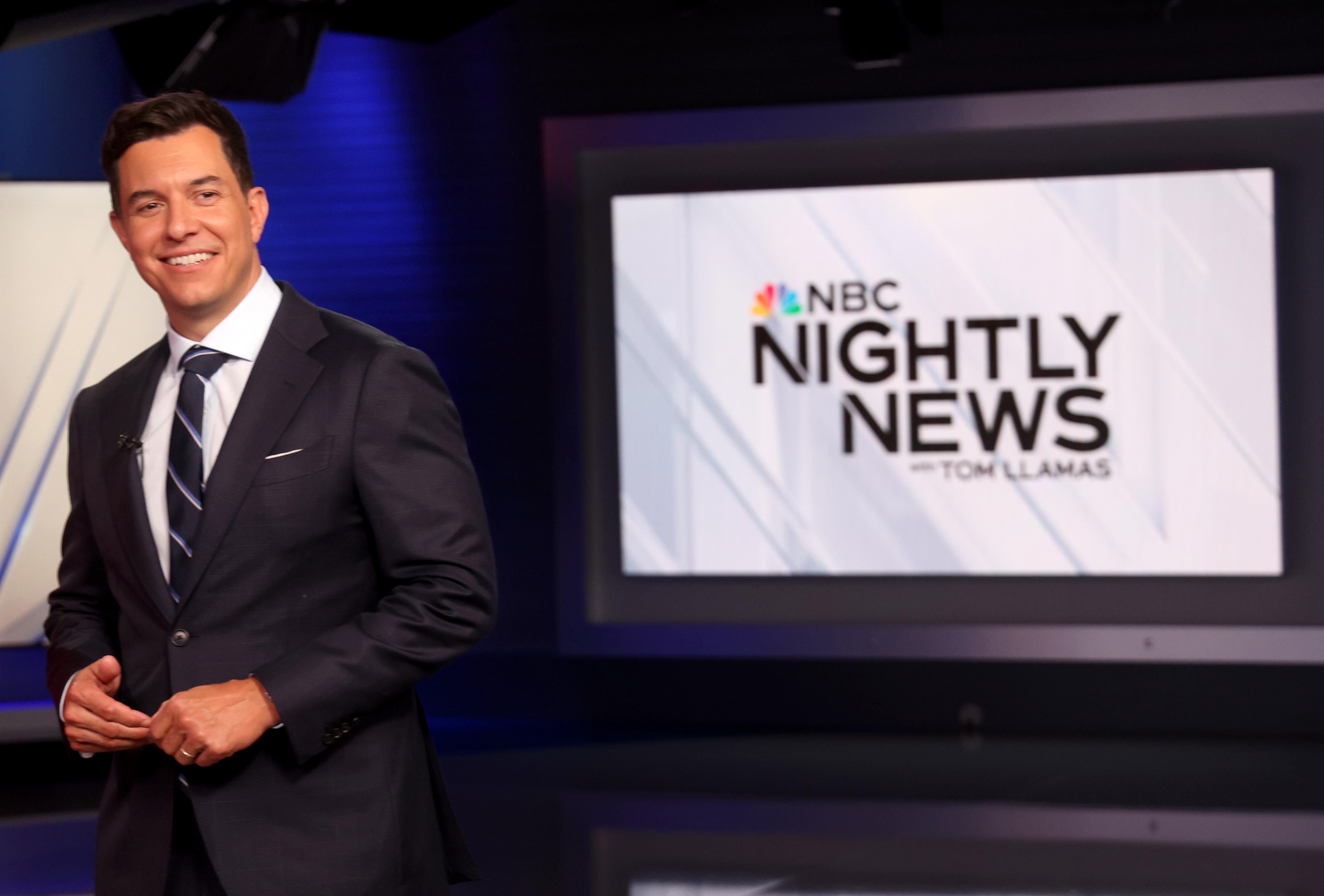 Tom Llamas ready to put his stamp on ‘NBC Nightly News’ – NBC Los Angeles