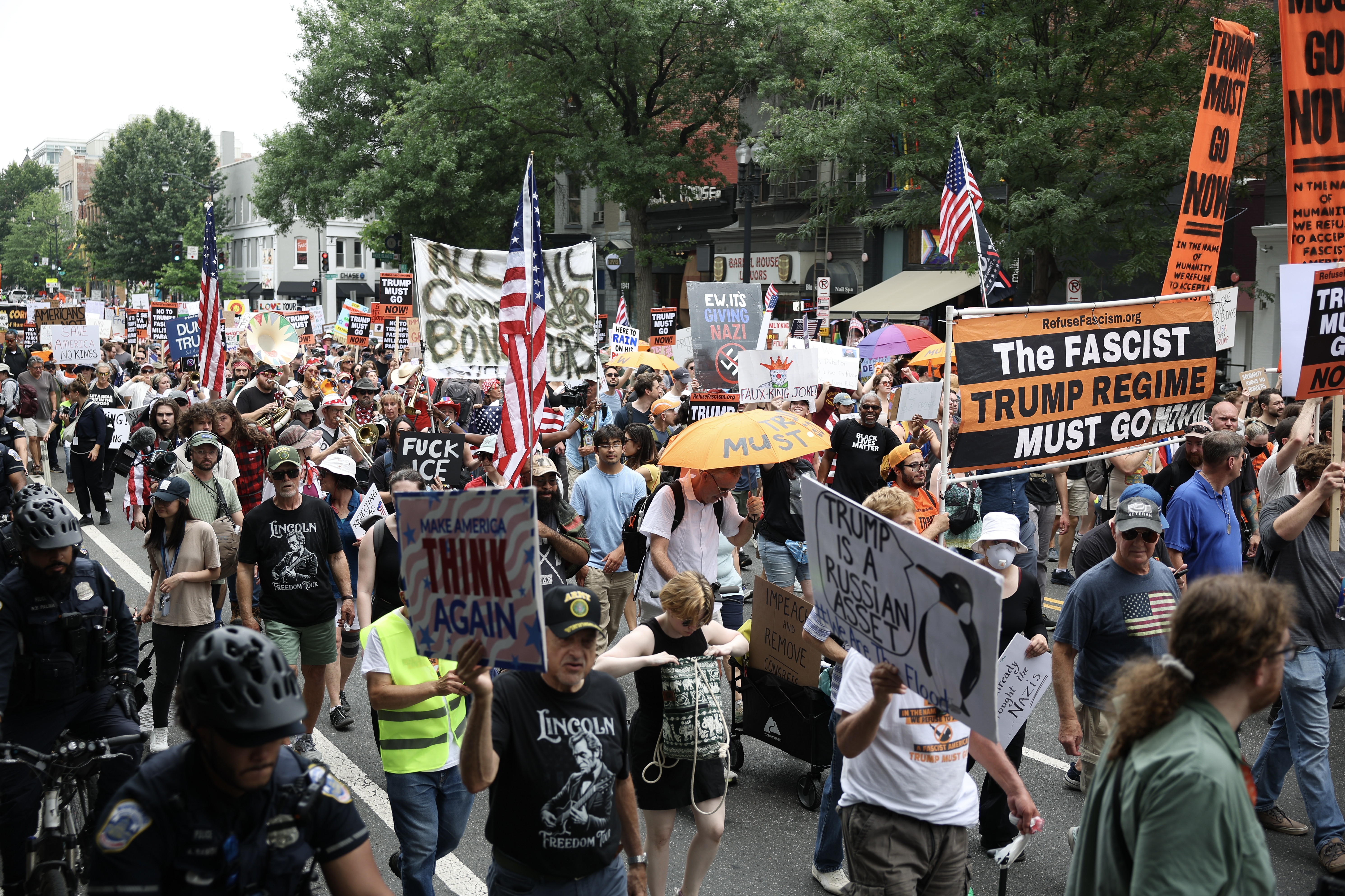 Live updates: DC military parade starting early because of storms – NBC ...