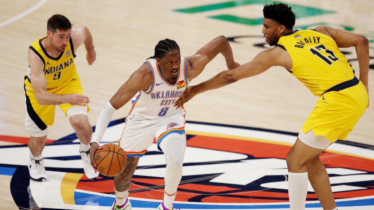 Thunder beat Pacers 120-109 in NBA Finals Game 5, lead 3-2 – NBC Los ...