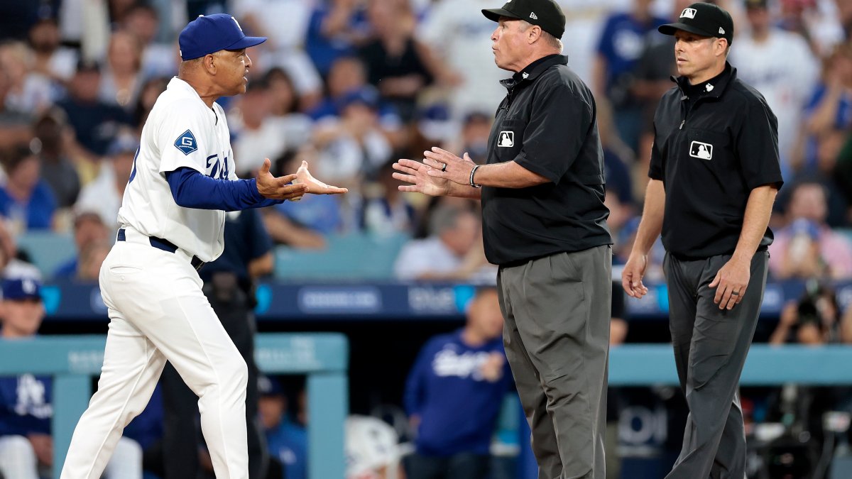 Tatis and Ohtani hit by pitches, and furious Dodgers manager Dave Roberts gets ejected in 3rd ...