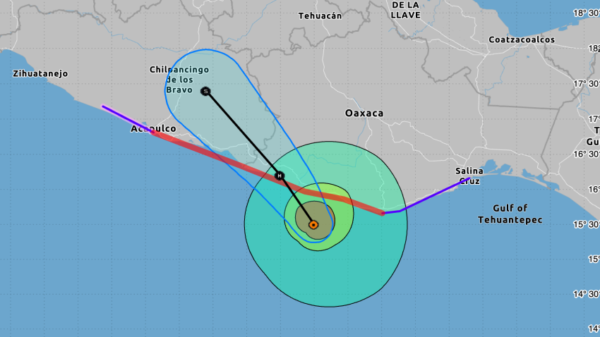 Hurricane Erick upgraded to Category 4 – NBC Los Angeles