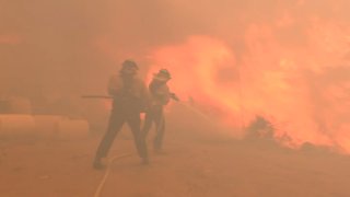 Fast-moving Juniper Fire burns near Perris – NBC Los Angeles