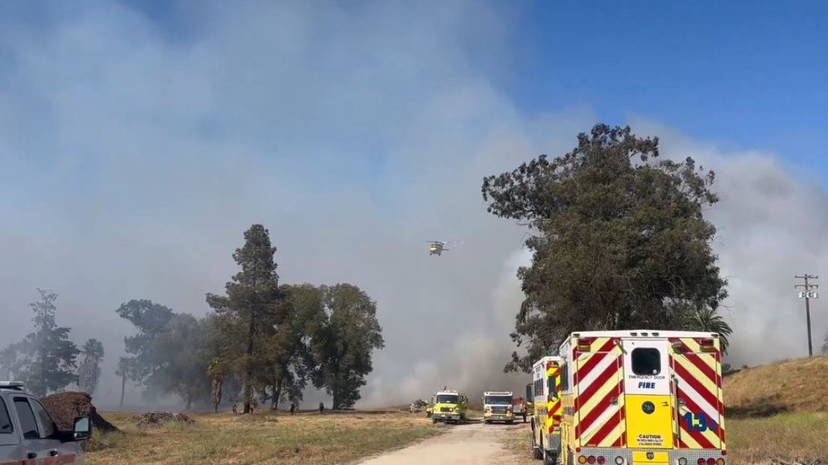 Maria Fire burning in Santa Paula, Ventura County – NBC Los Angeles