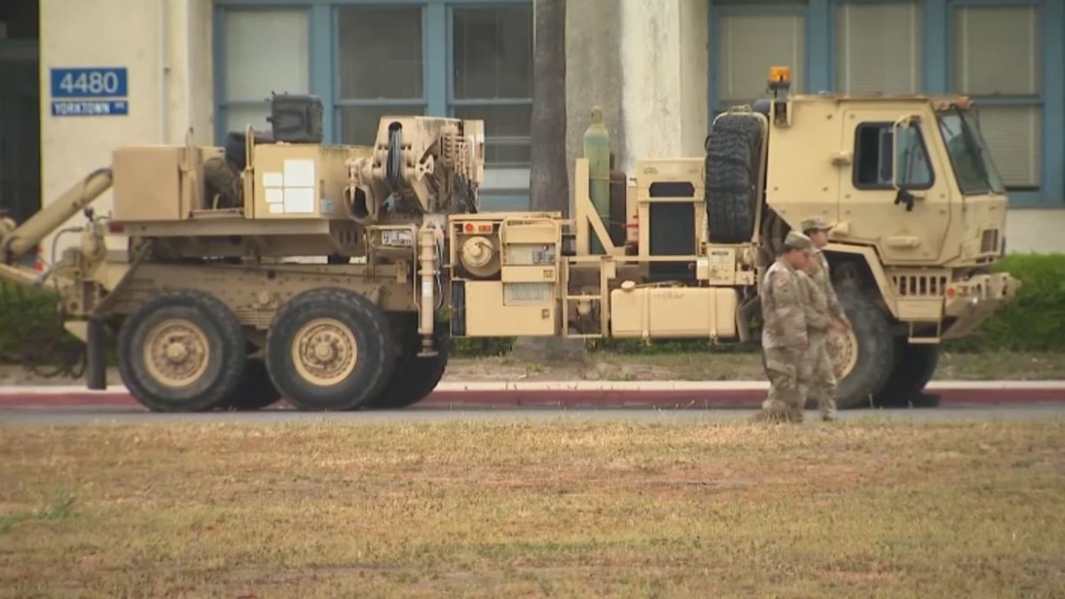 Marines training for operations in Los Angeles amid protests – NBC Los ...