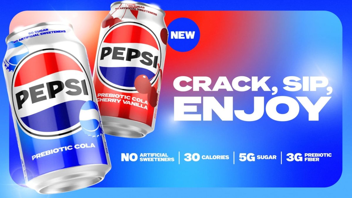 Pepsi introduces prebiotic cola months after Poppi acquisition – NBC ...