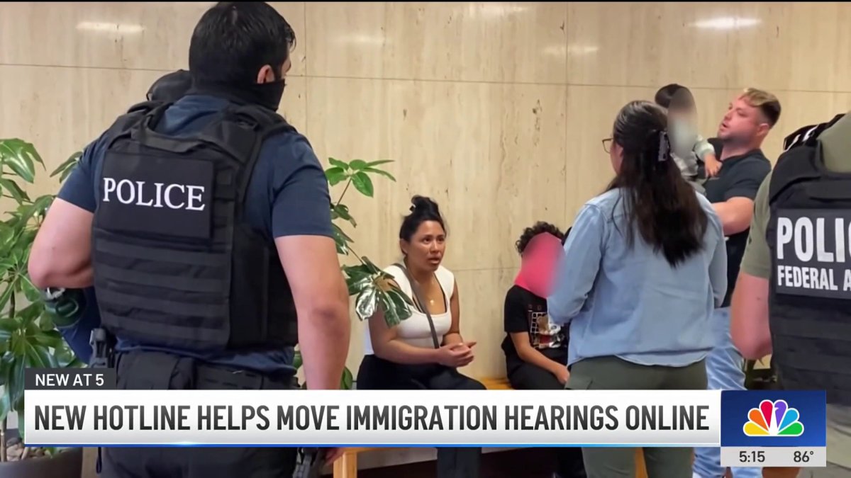 SoCal hotline helps people attend immigration hearings online – NBC Los ...