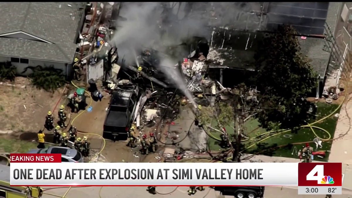 1 person dies after explosion at Simi Valley home – NBC Los Angeles