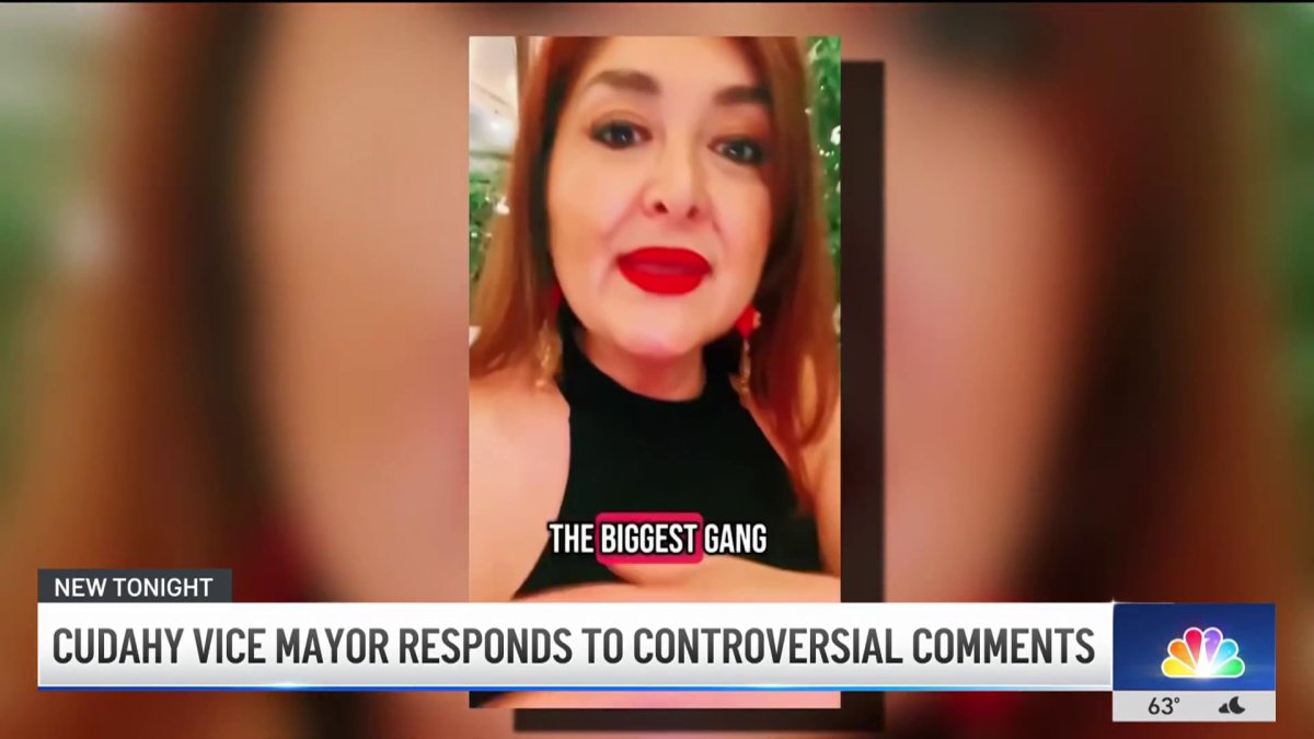 Cudahy vice mayor addresses controversy regarding her comments about ICE – NBC Los Angeles