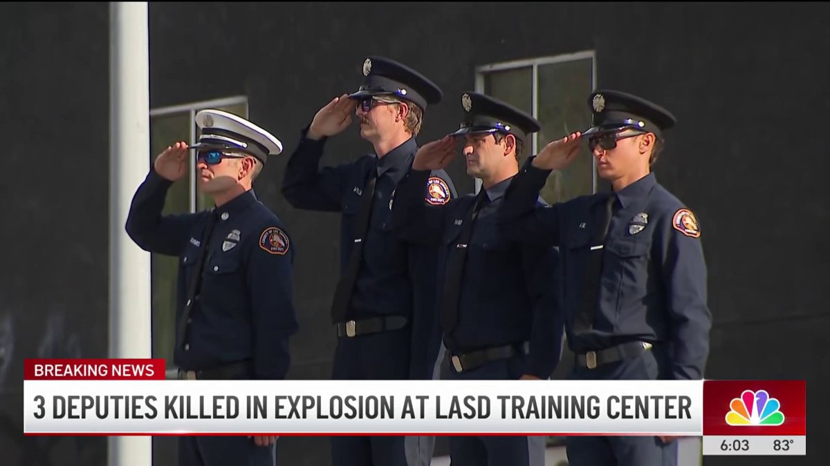 Emotional moments as people pay tribute to 3 fallen LASD deputies – NBC ...