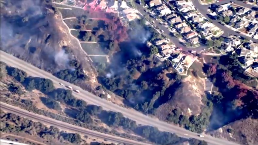 Brush fire prompts evacuation orders in Corona – NBC Los Angeles
