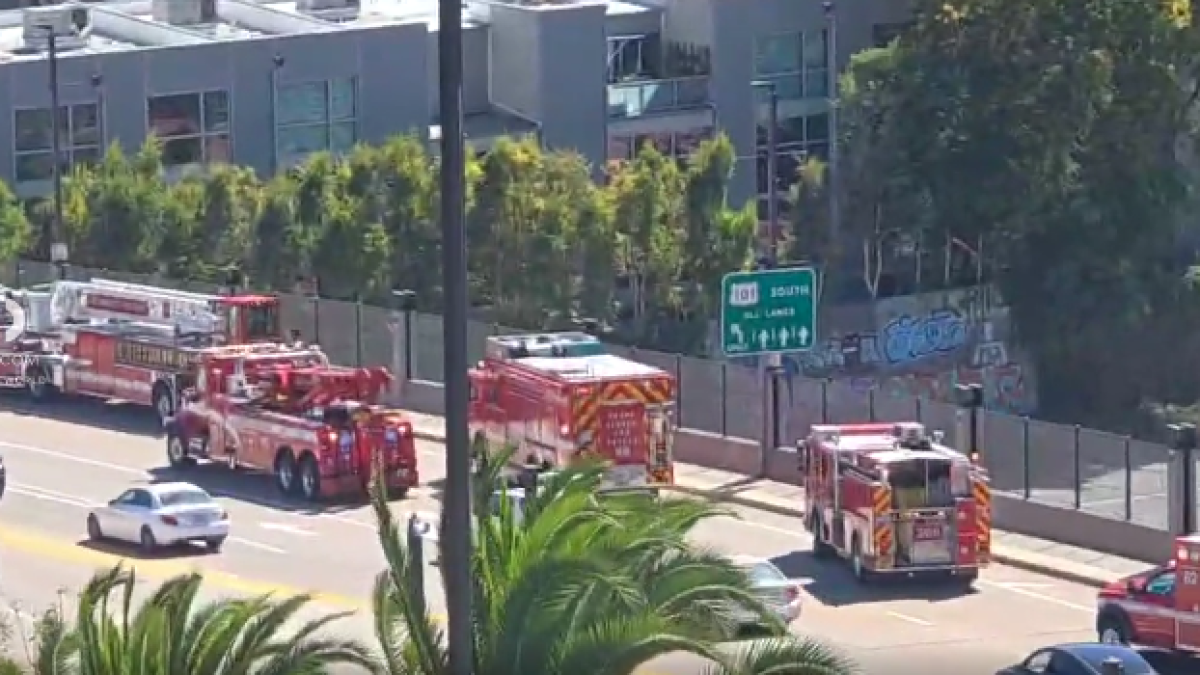 LAFD responding to fire near 101 Freeway in Hollywood Hills – NBC Los ...