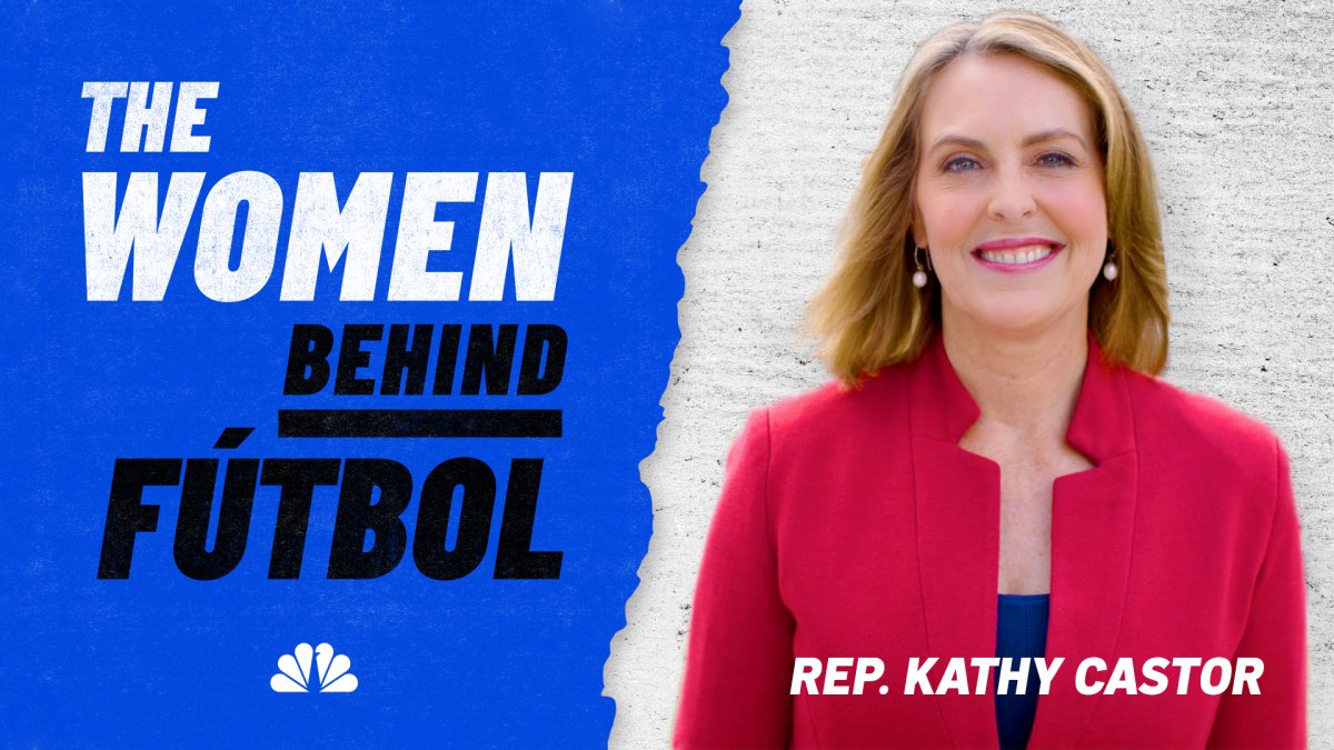 Women Behind Fútbol: Rep. Kathy Castor shares how Congress supports the ...
