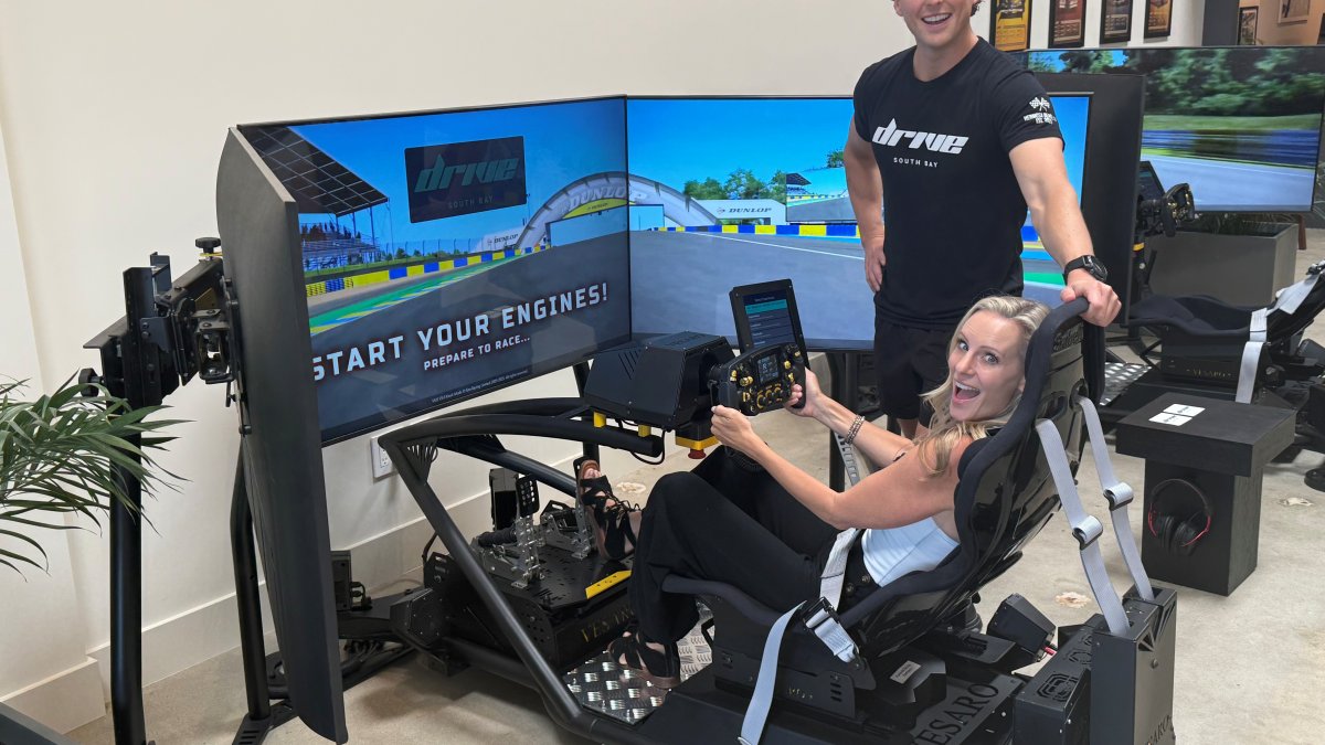 Test your driving skills on a state-of-the-art racing simulator in ...