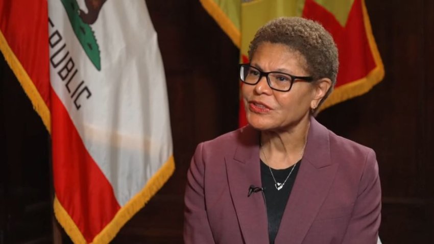 LA Mayor Karen Bass speaks exclusively with NBCLA/Telemundo 52 – NBC ...