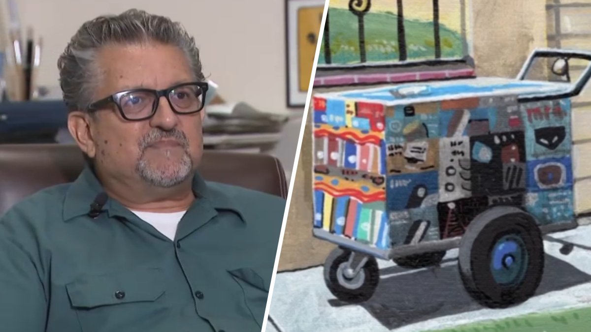 LA artist’s painting goes viral with powerful immigration message – NBC ...