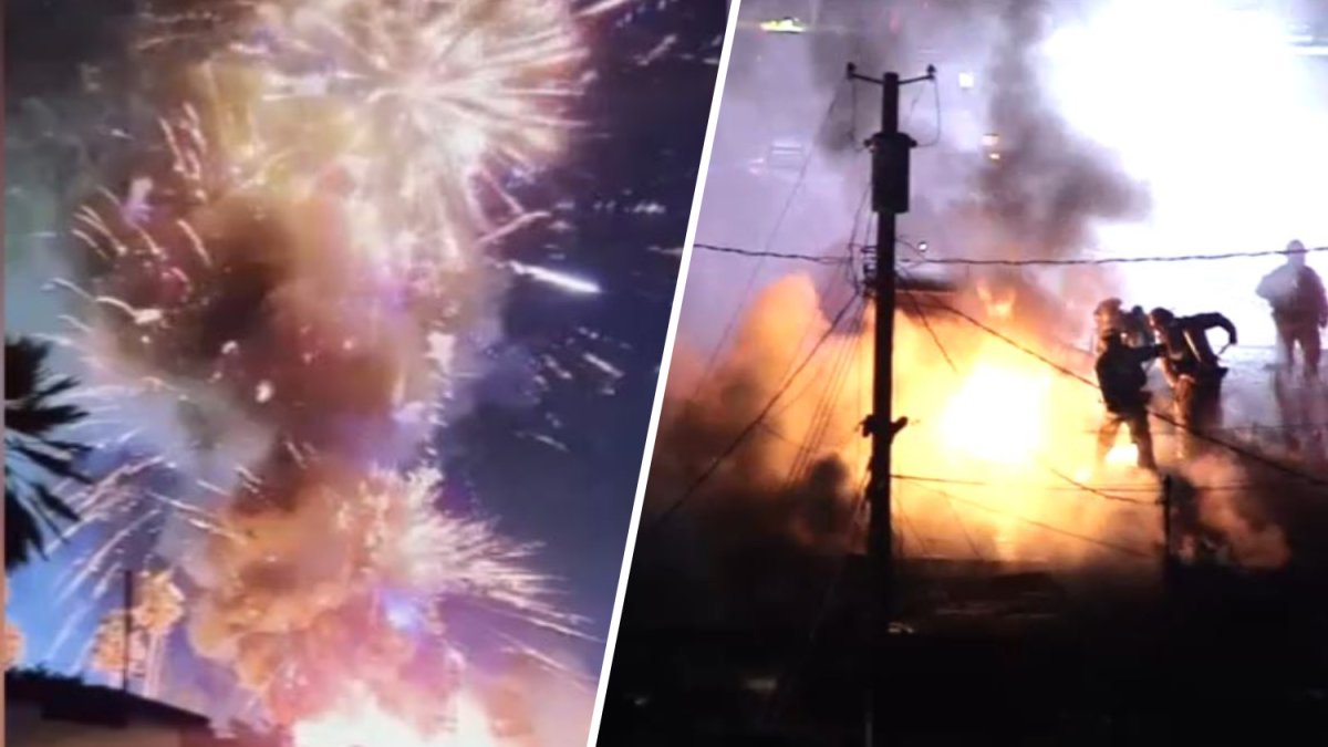 1 person killed in fireworks explosion in Pacoima – NBC Los Angeles